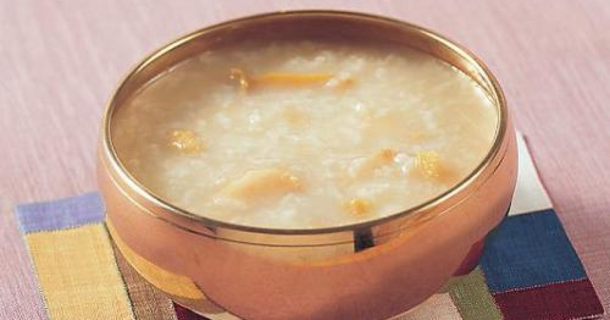 Jeonbokjuk (rice porridge with abalone)