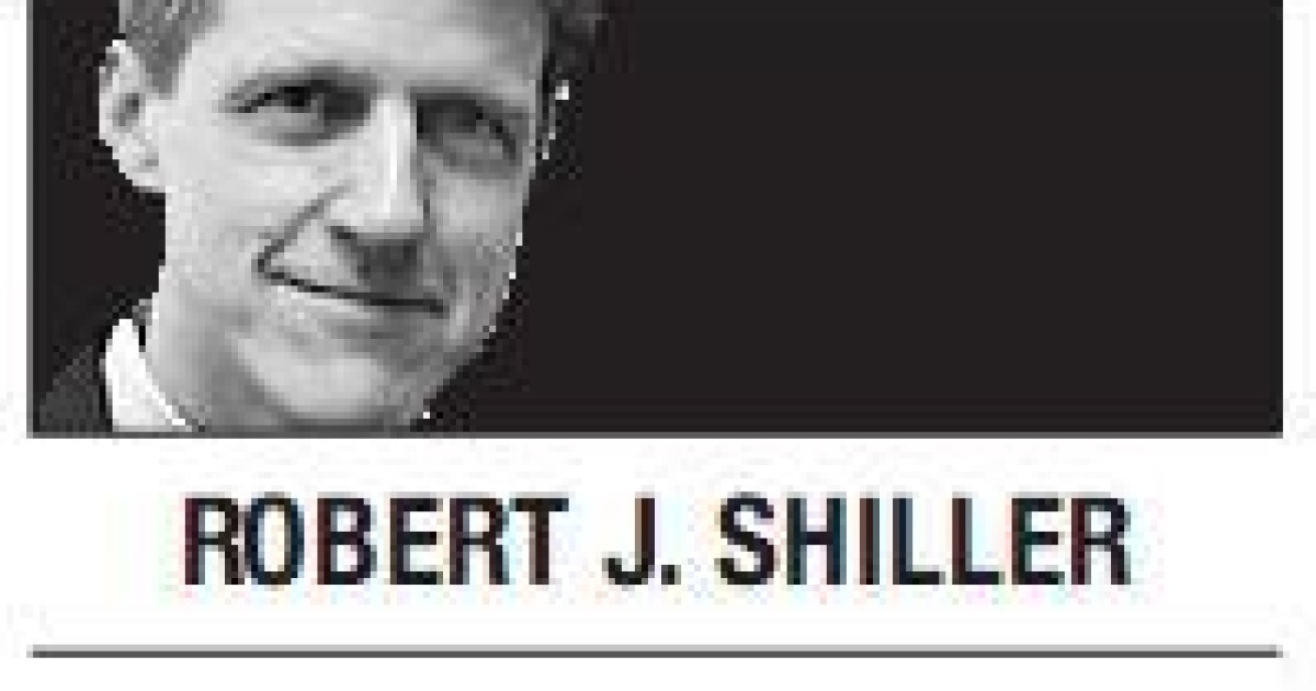 [Robert J. Shiller] My speech to the finance graduates