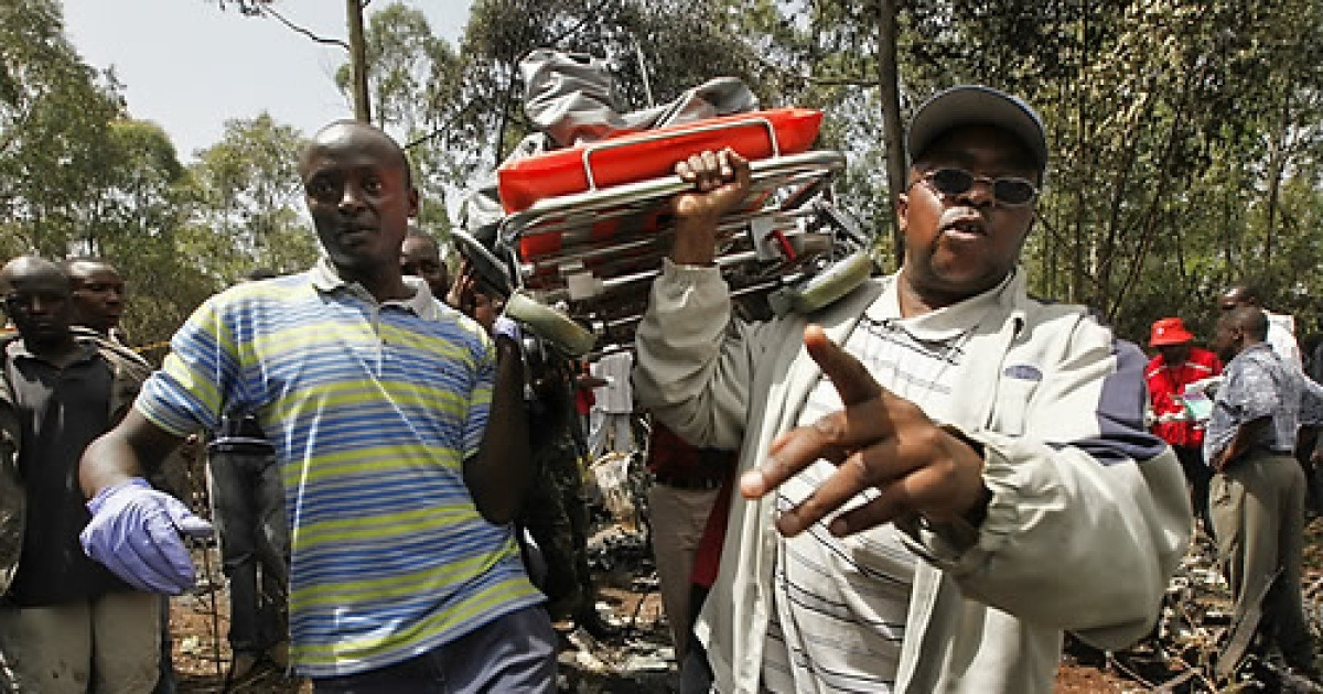 KENYA SAITOTI HELICOPTER CRASH
