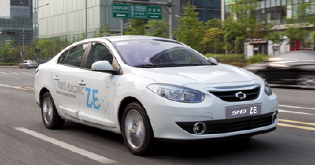 [시승기] 전기차 르노삼성 SM3 ZE