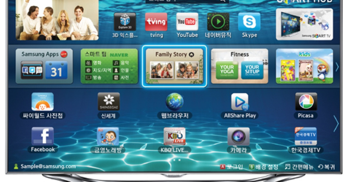 [2012 상반기 히트상품] 삼성전자 '스마트TV ES8000'