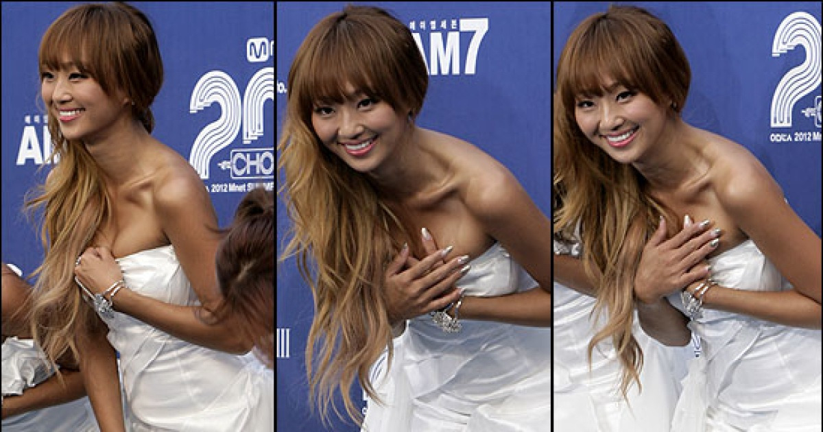 [20s Choice]씨스타 효린, 노출방어 속 '돋보이는 쇄골라인'