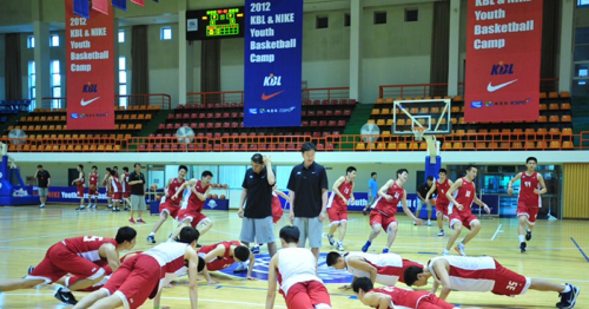 '캠프 맞아?' 지옥 방불케 한 KBL 유소년 캠프