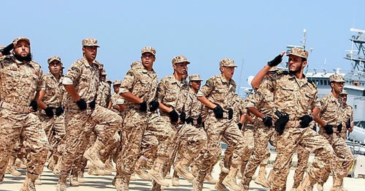 LIBYA MILITARY GRADUATION