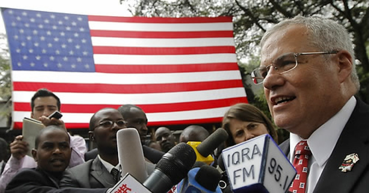 KENYA US AMBASSADOR GRATION