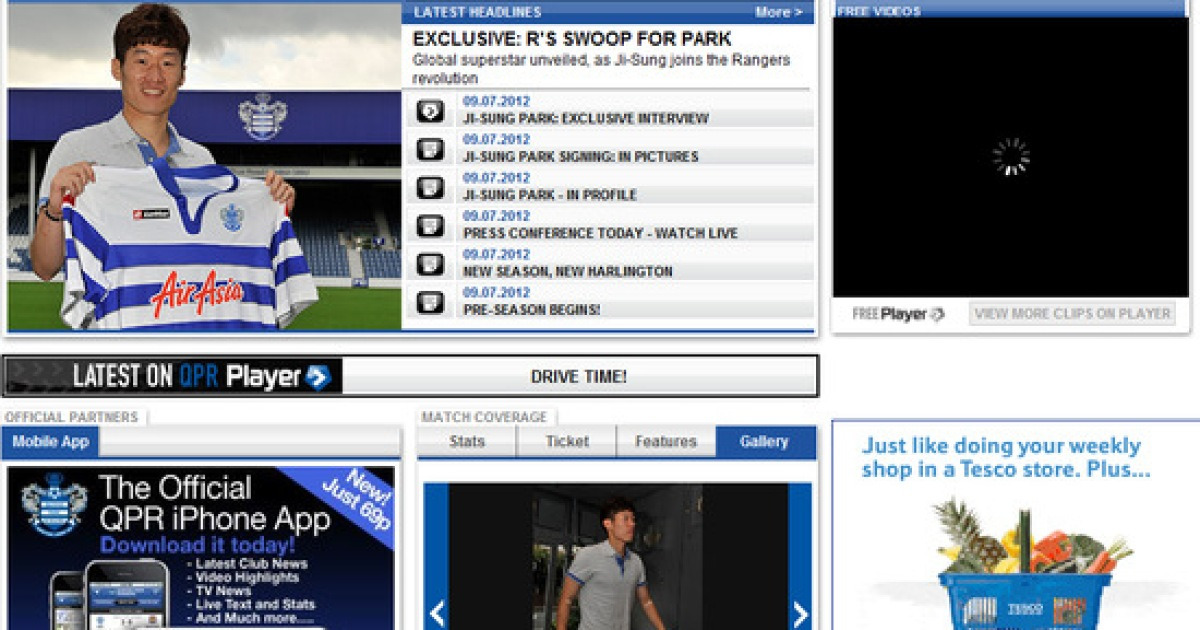 'QPR 이적' 박지성, "새로운 도전을 위해 QPR을 택했다"