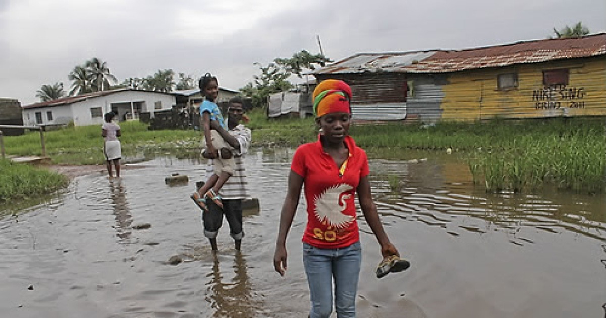 LIBERIA WEATHER FLOODS