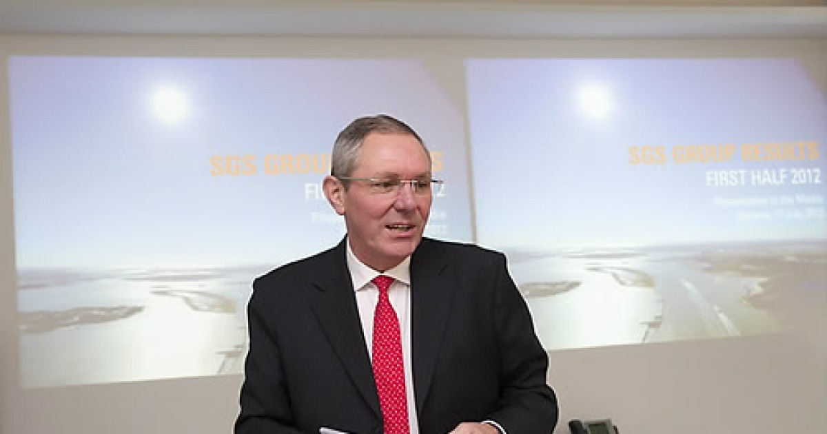 SWITZERLAND SGS HALF YEAR RESULTS