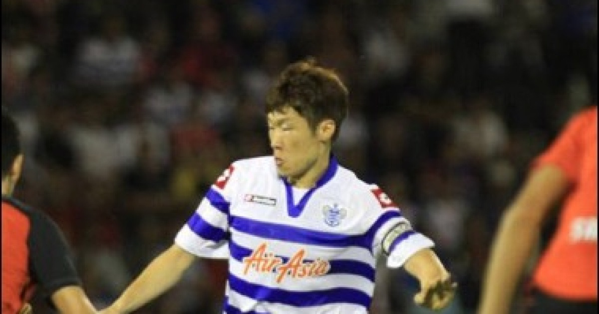 박지성, '주장 완장'차고 QPR 데뷔전