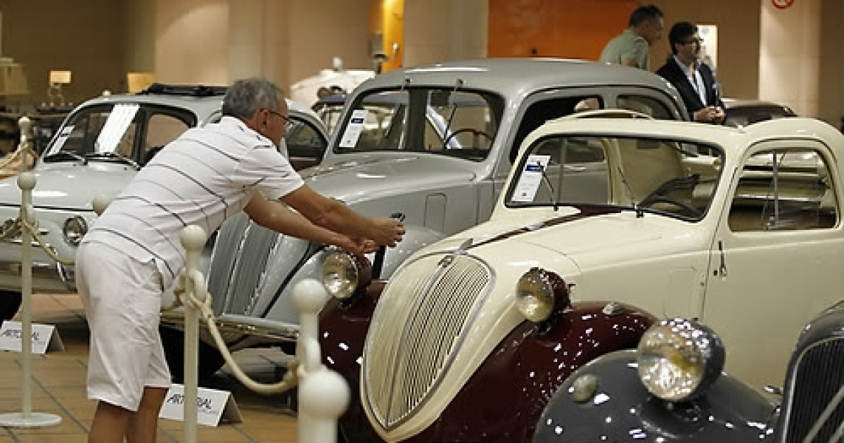 MONACO PRINCE ALBERT II CARS AUCTION