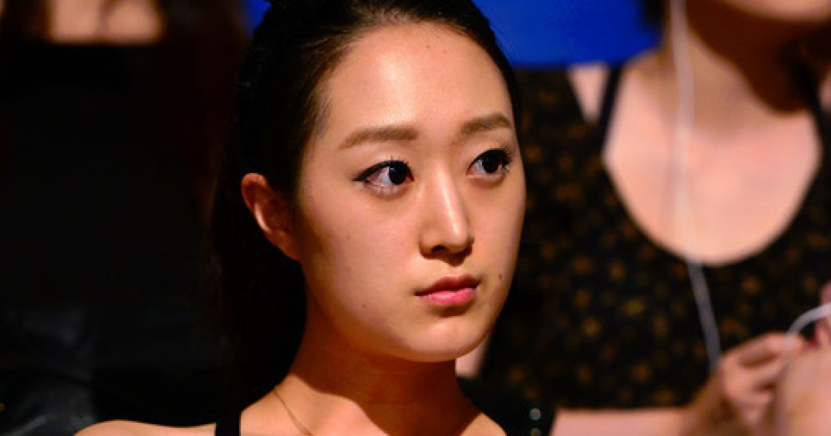 [사진]2012 슈퍼모델선발대회 오예나, '떨리는 2차 심사 준비'