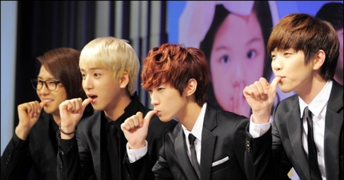 [포토]B1A4, '우리 너무 귀엽죠~'