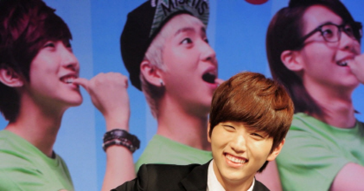 B1A4 산들"아이들 잘 안겠죠?"