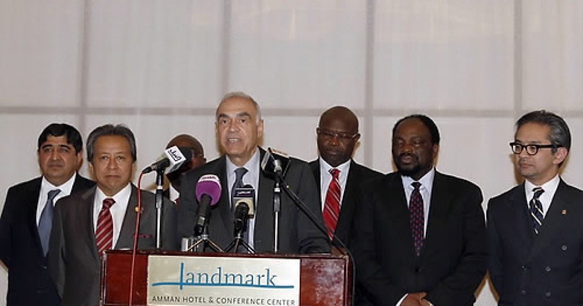 JORDAN PALESTINIANS NON-ALIGNED MOVEMENT
