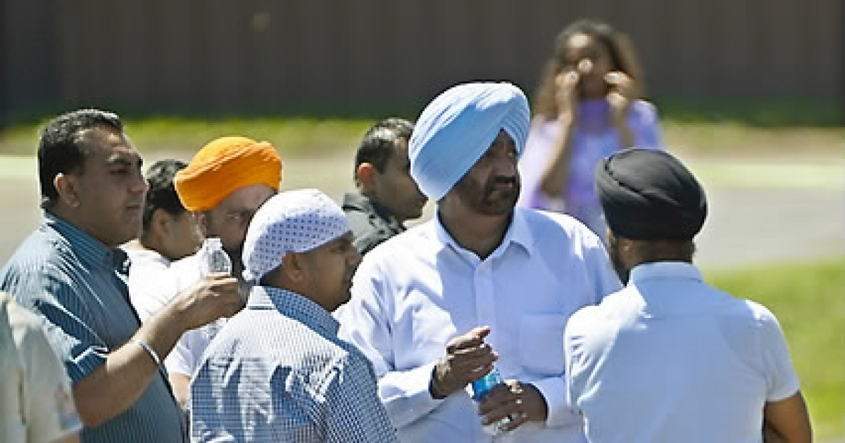 USA WISCONSIN SIKH TEMPLE SHOOTING