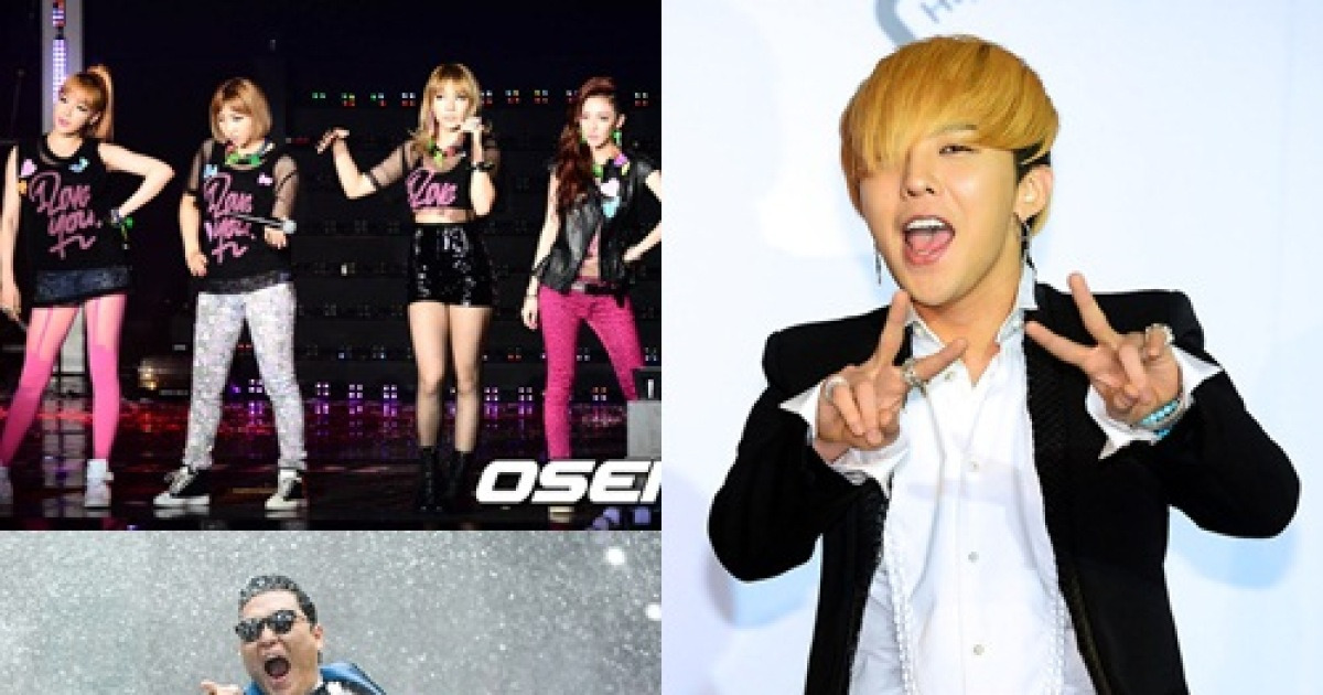 GD, 2NE1-싸이 이어 하반기 '음원 왕좌' 꿰차나