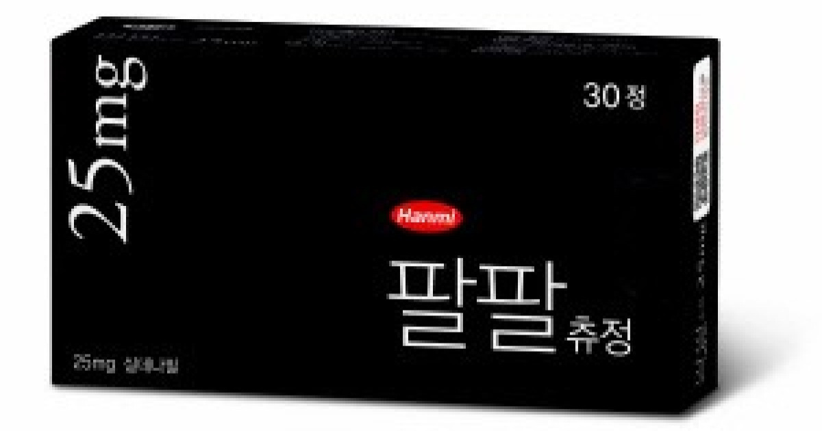 한미약품 저용량 발기부전제 팔팔츄정 25mg 출시