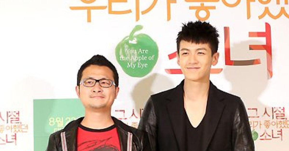 포토]가진동-구파도 감독, '의형제 같은 배우와 감독'