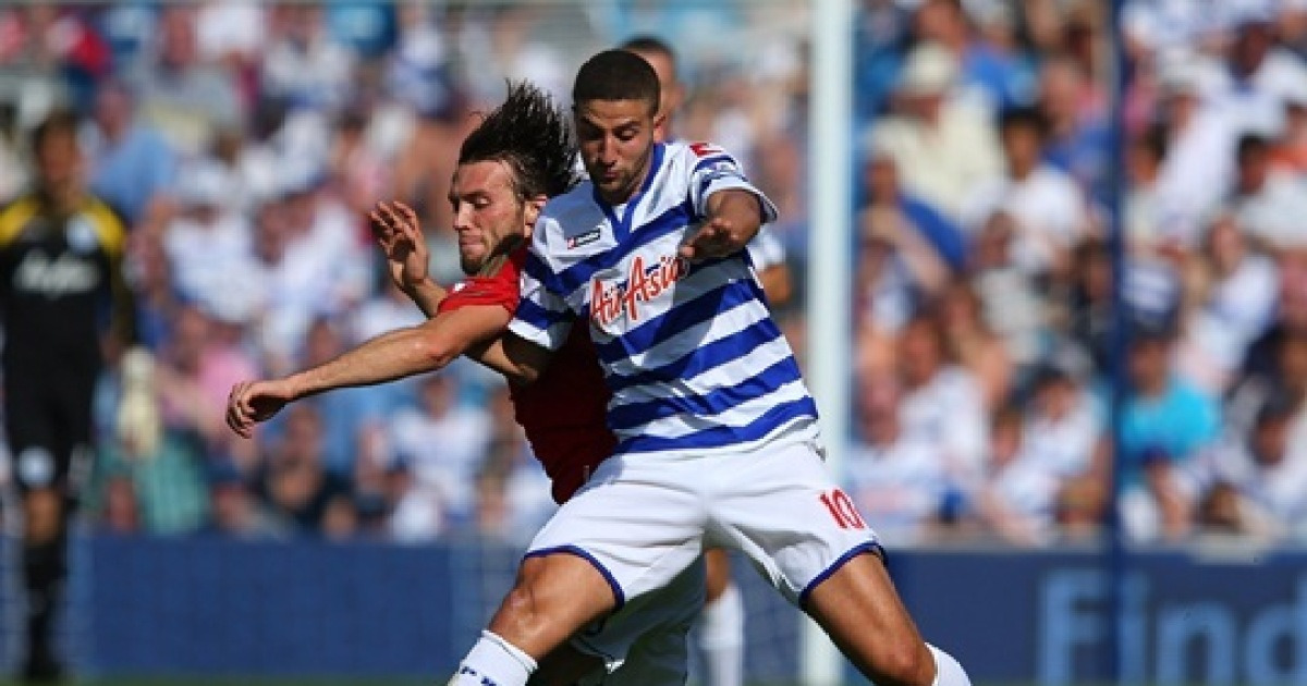 아델 타랍 '미추에게 또 골 내줄순 없지'(QPR 0-5 스완지)[EPL포토엔]