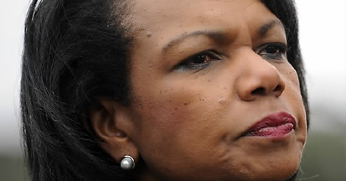 FILE USA GOLF CONDOLEEZZA RICE