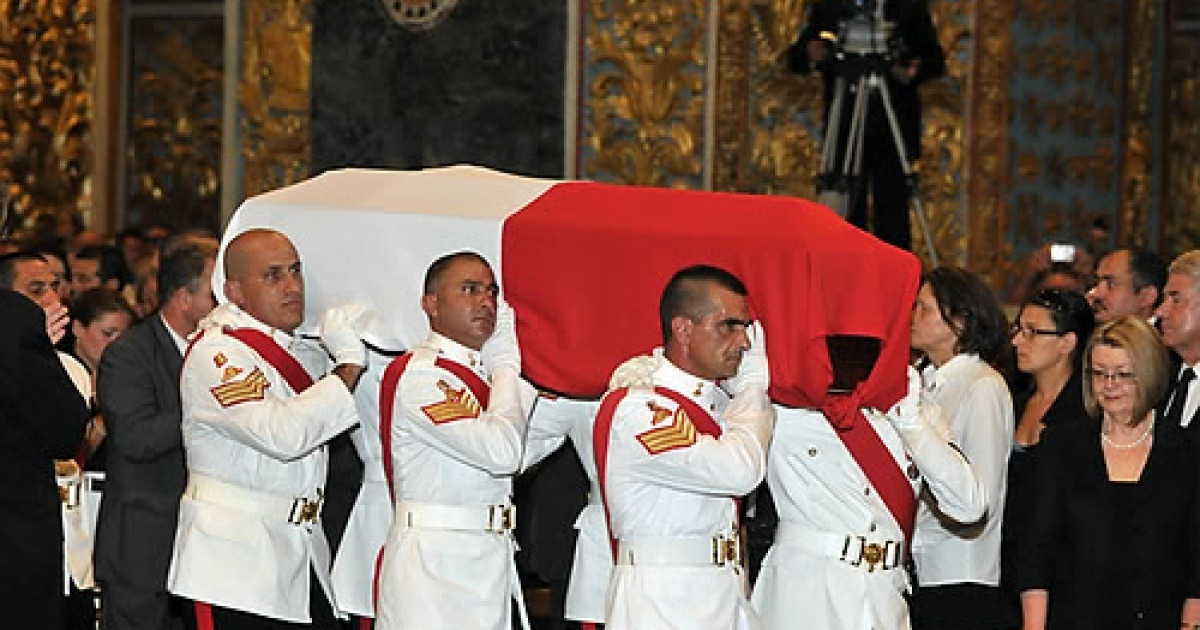 MALTA DON MINTOFF FUNERAL