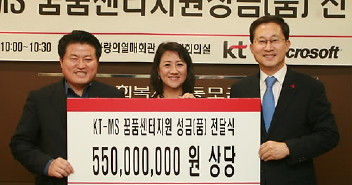 KT-MS, IT교육을 통한 아동의 꿈 지원