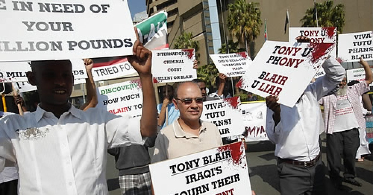 SOUTH AFRICA PROTEST