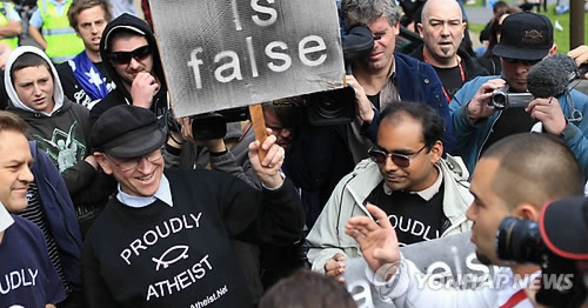 AUSTRALIA MUSLIM RALLY COUNTER PROTEST