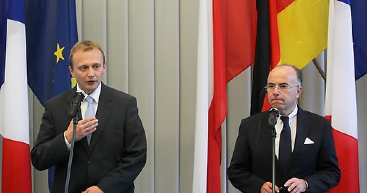 POLAND EUROPEAN MINISTERS WEIMAR TRIANGLE