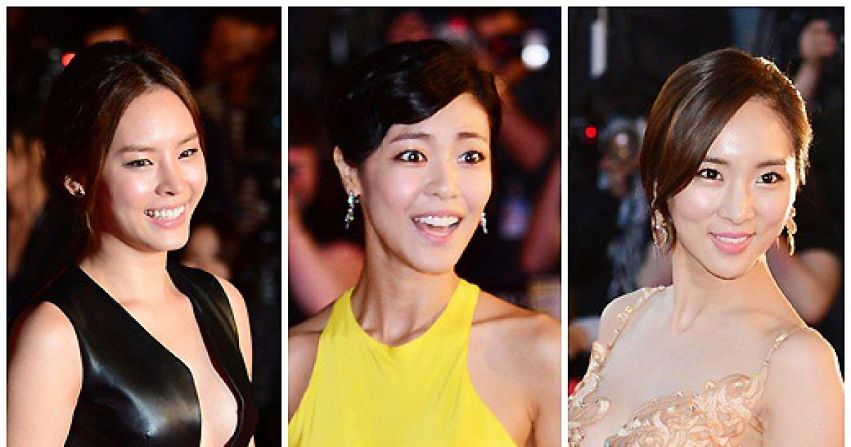 [BIFF 17th] "플래시 받는 법?"..몸짱스타, 노출로 시선집중