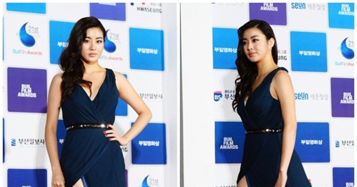 [BIFF 17th] "아찔한 한쪽다리"..강소라, 과감한 앞트임