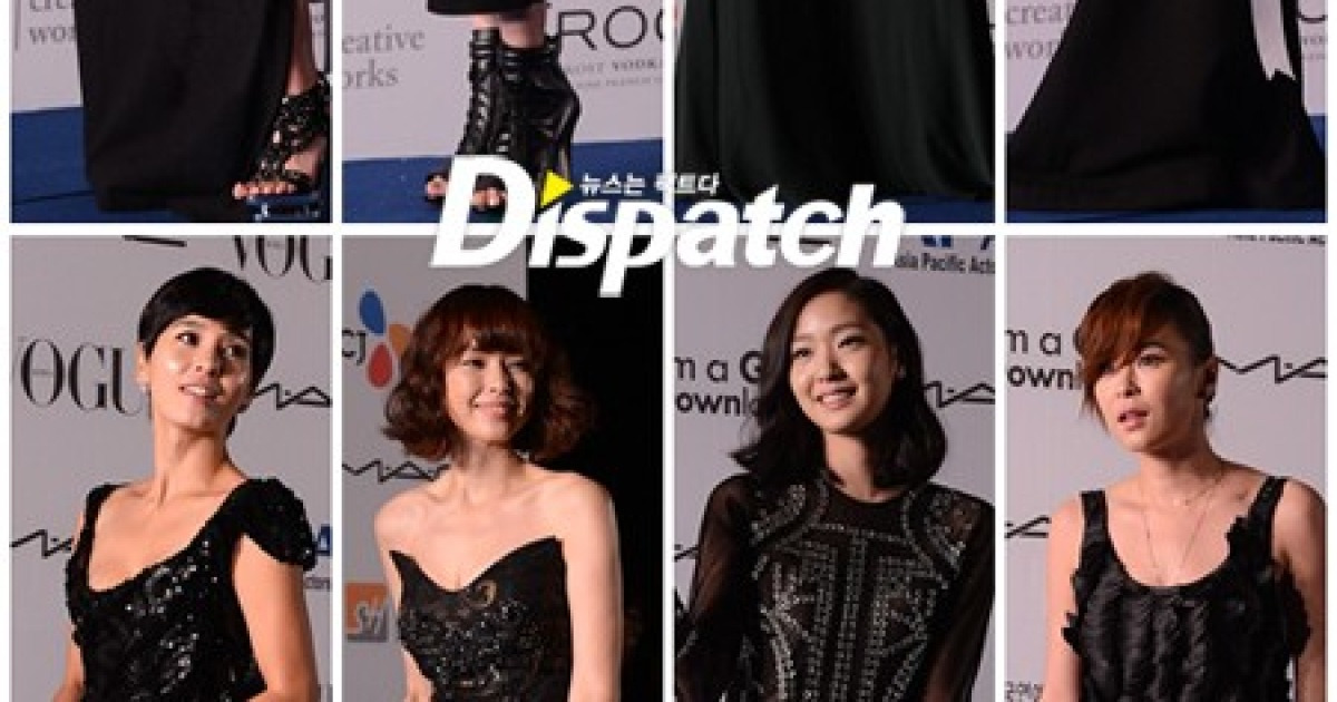 [BIFF 17th] "대세는 블랙"..스타로드, 미녀들의 드레스 열전