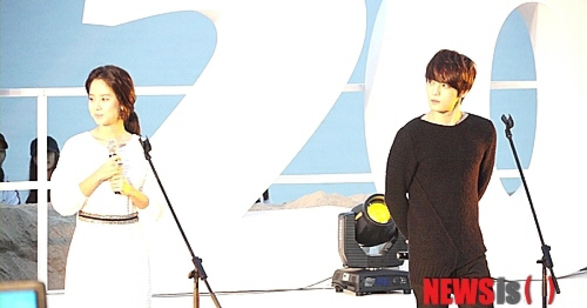 [17th BIFF]부산 찾은 송지효, 지석진 클럽 '임팔라' 응원 방문