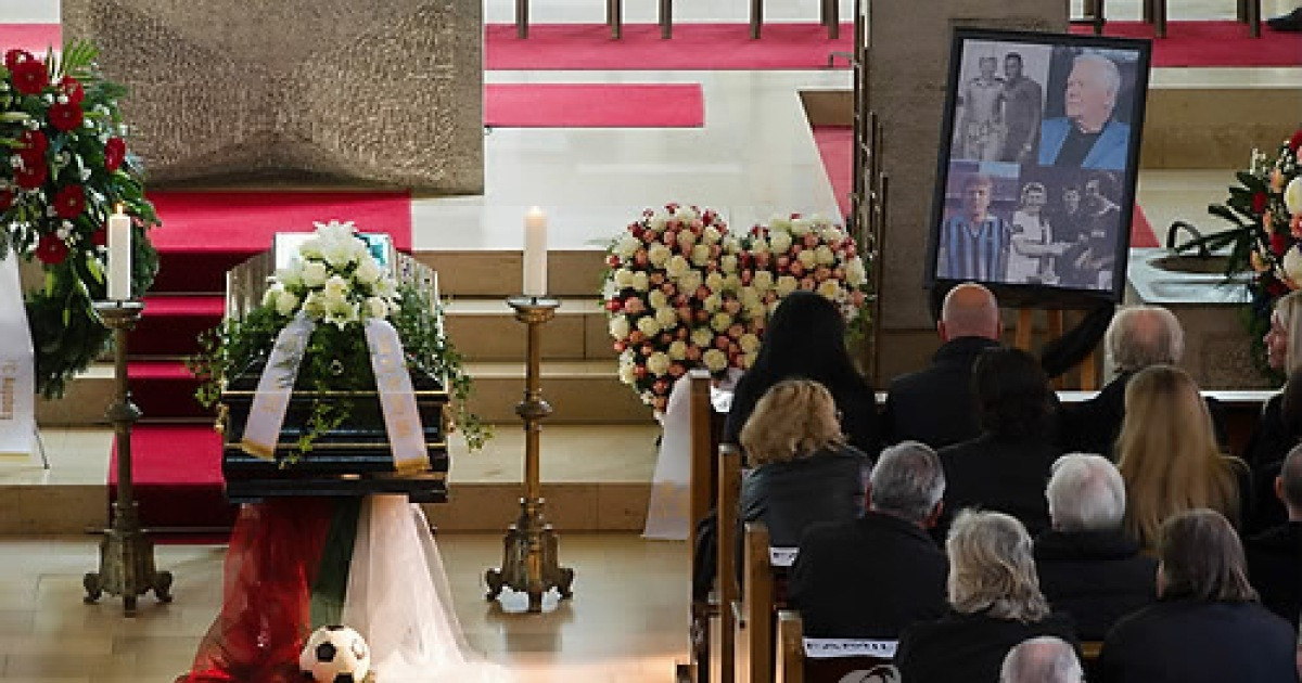 GERMANY SOCCER HELMUT HALLER FUNERAL