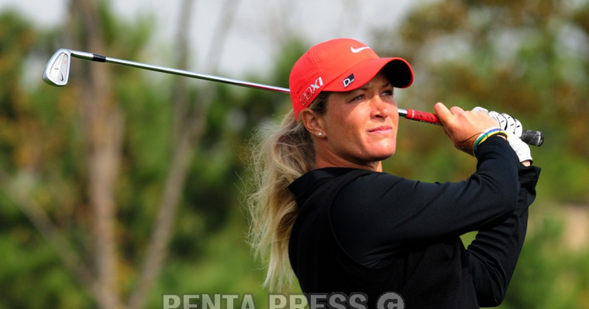 [포토] 2012 LPGA 하나·외환 챔피언십 - 2R선두 수잔 페테르손