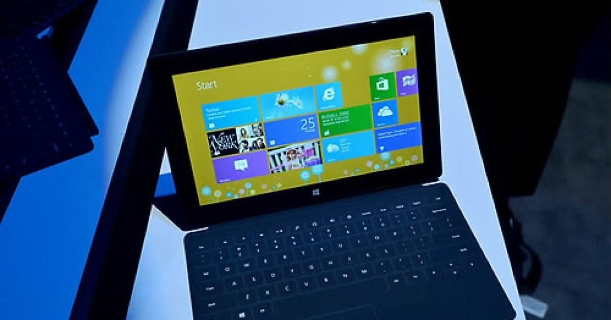 USA NEW YORK WINDOWS 8 LAUNCH SURFACE