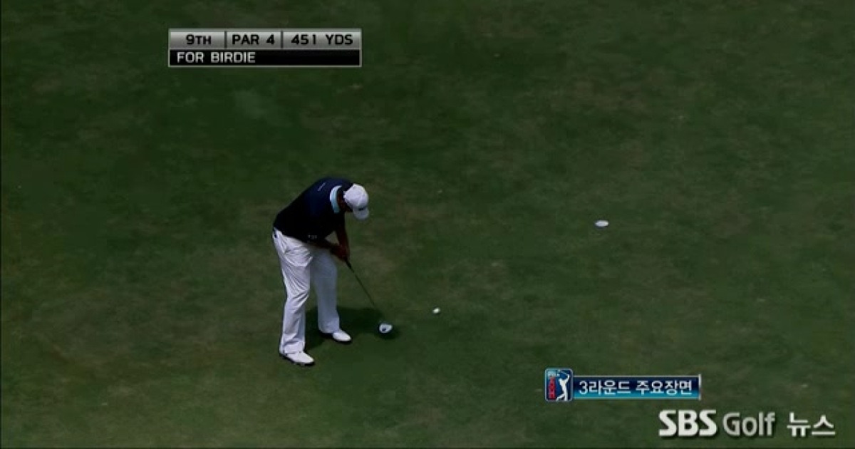 [PGA]케빈 나, '공동 10위'..우즈도 주춤, CIMB클래식 3R