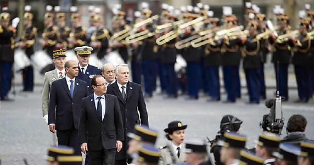 FRANCE ARMISTICE DAY CEREMONY