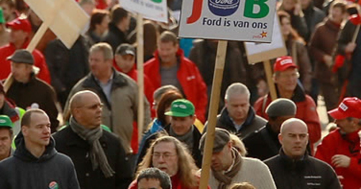 BELGIUM MARCH FOR EMPOYEMENT