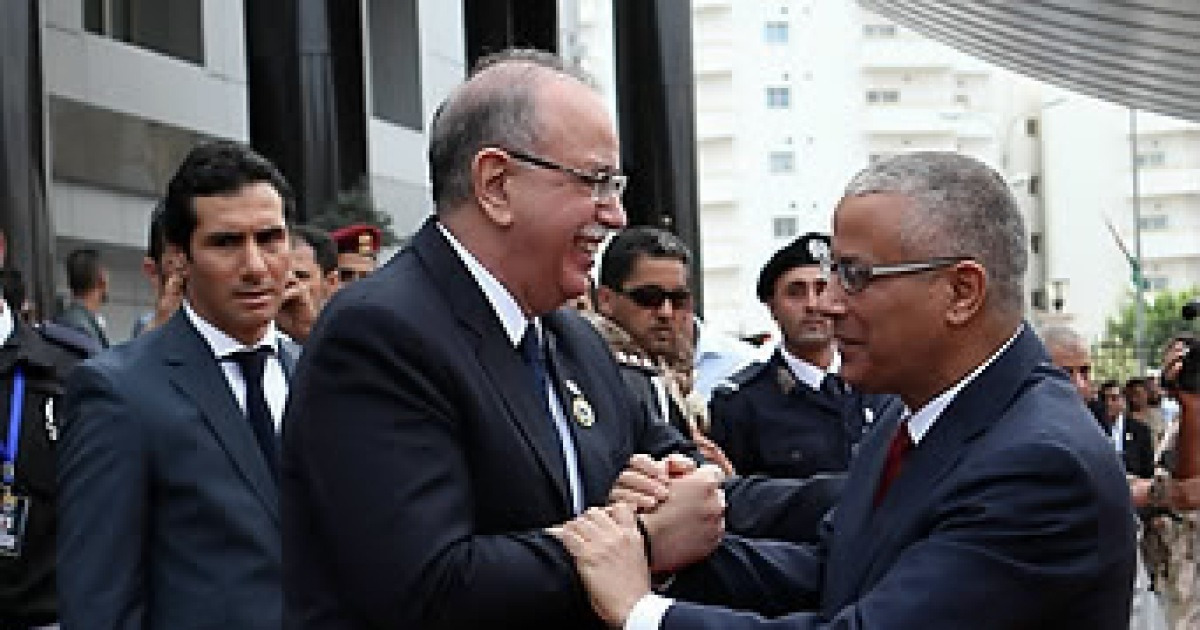 LIBYA GOVERNMENT HANDOVER CEREMONY