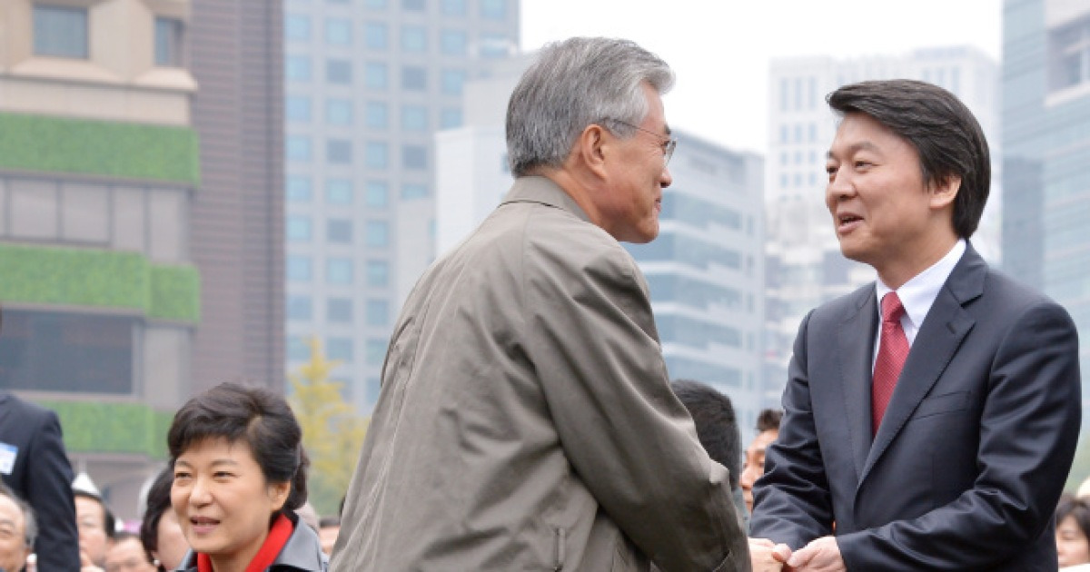 Moon and Ahn's policies look alike