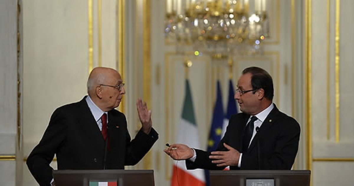 FRANCE ITALY DIPLOMACY