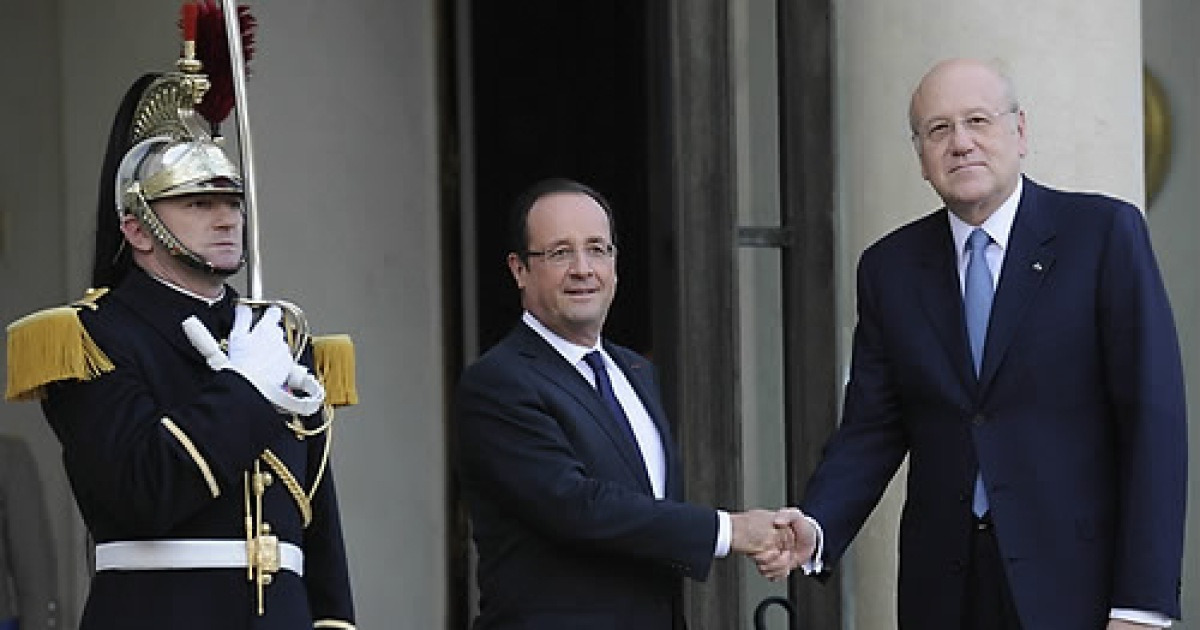 FRANCE LEBANON VISIT