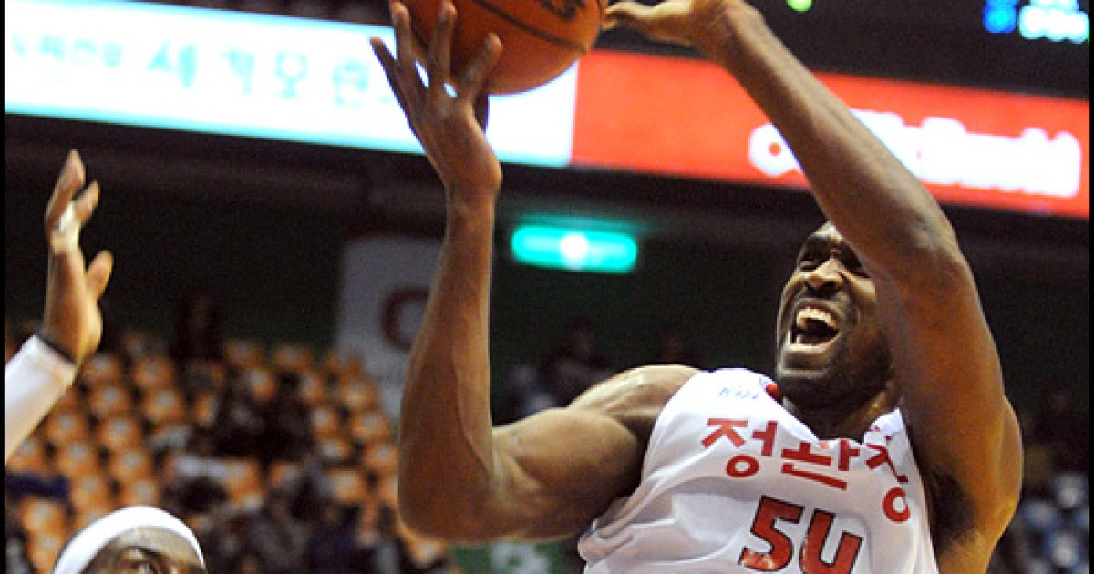 [BK포토] KGC 키브웨 트림, "슛 폼은 중요치 않다"