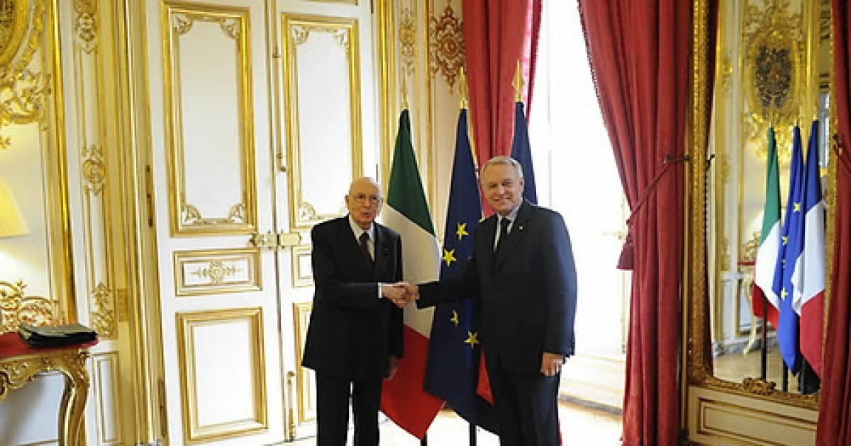 FRANCE ITALY DIPLOMACY