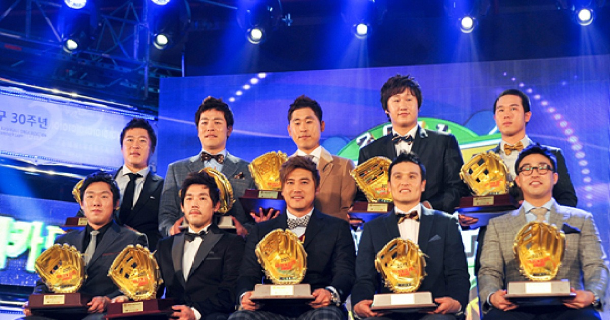 KBO, 2012 팔도 프로야구 골든글러브 후보 38명 확정