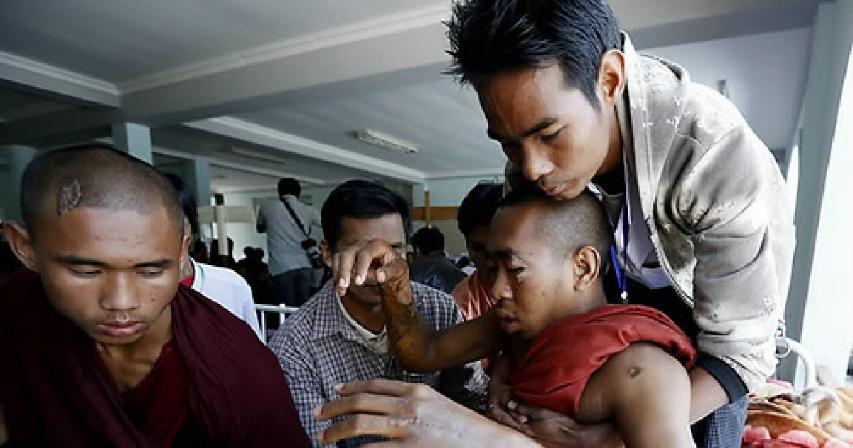 MYANMAR COPPER MINE PROTEST