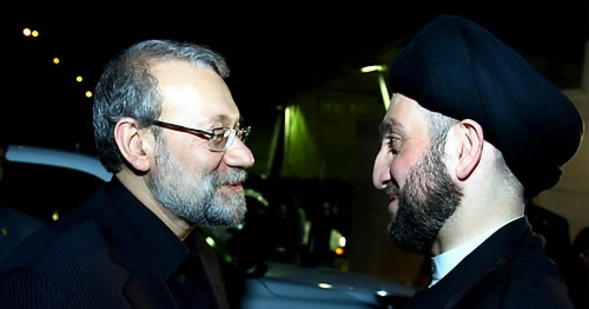 IRAQ IRAN LARIJANI VISIT