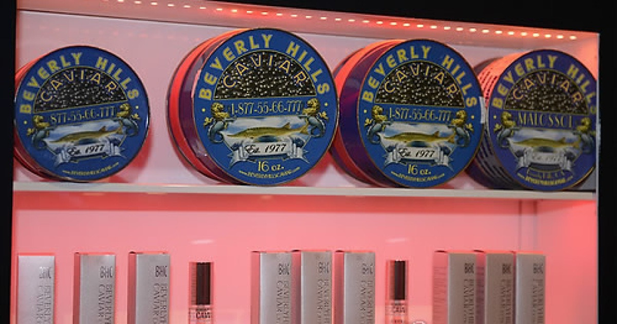 USA GASTRONOMY CAVIAR VENDING MACHINE