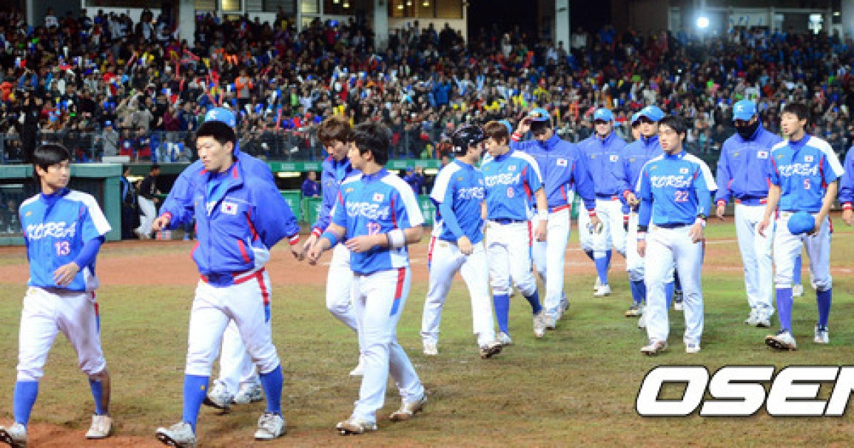 두 번째 '대만 쇼크', WBC 독한 예방접종 될까